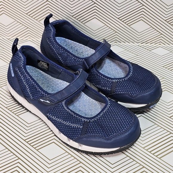 L.L. Bean | Shoes | Ll Bean Womens Sneaker Athletic Blue Mesh Mary Jane ...